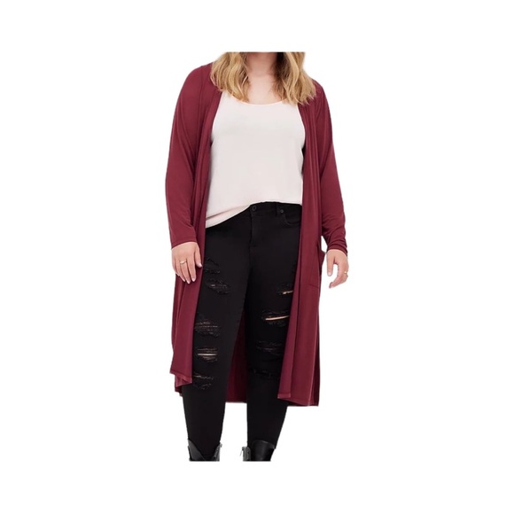 torrid | Sweaters | Torrid Open Front Duster Cardigan | Poshmark